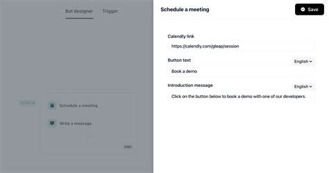 Calendly Integration Gleap