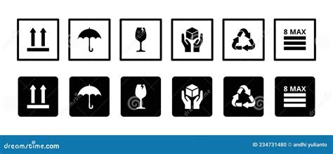 Stack A Maximum Of 5 Five Squares Vector Illustration Of Pack Stacking Limit Symbol Isolated