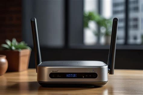 Wifi Router Image Premium AI Generated Image