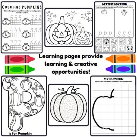 Pumpkin Fall Activities Directed Drawing Worksheets Coloring And Dot
