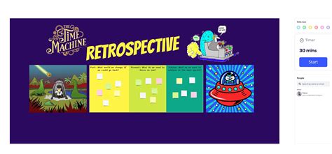 🌌 time machine retrospective template miroverse