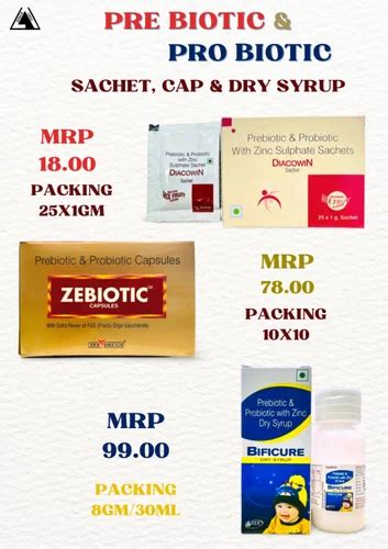 Prebiotic Probiotic And Zinc Dry Syp At Best Price In Chennai