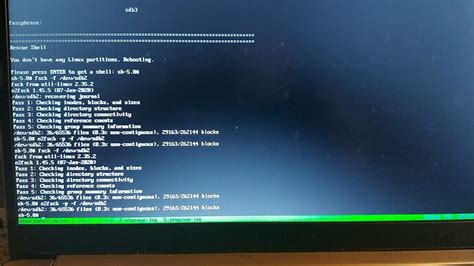 EXT Fs Error Cannot Read Block Bitmap What Should I Do User Support Qubes OS Forum