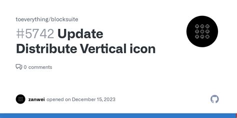 Update Distribute Vertical Icon · Issue 5742 · Toeverythingblocksuite