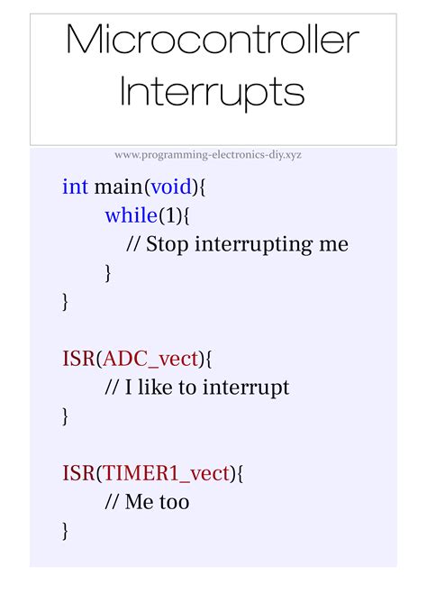 Pin Interrupt Library For Avr Microcontrollers Programming