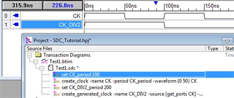sdc 3 enter derived clocks