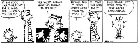 Stick Your Tongue Out 😛😝👅 R Calvinandhobbes