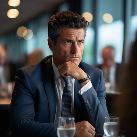 Premium Photo Portrait Of An Executive Man Working Business Photography