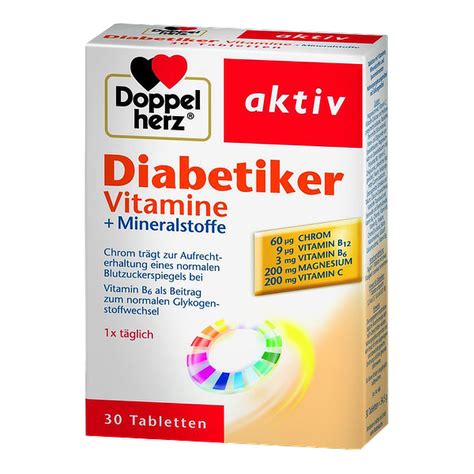 Diabetiker витамини и минерали | 24 Часа Аптека