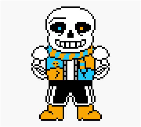 Ink Sans Pixel Art Free Transparent Clipart Clipartkey