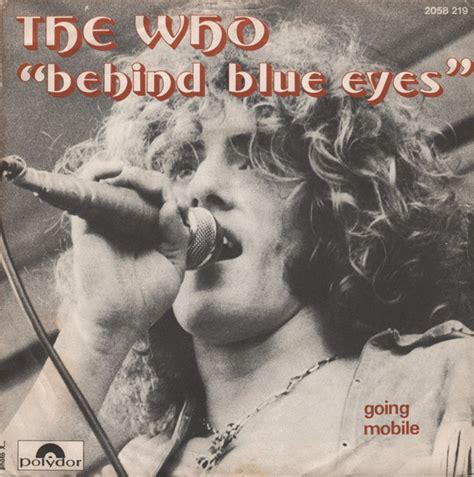 The Who Behind Blue Eyes 1972 Vinyl Discogs