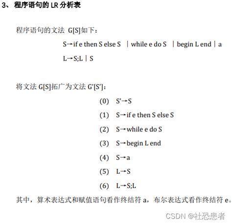 【编译原理】实现一个小型编译程序 Csdn博客