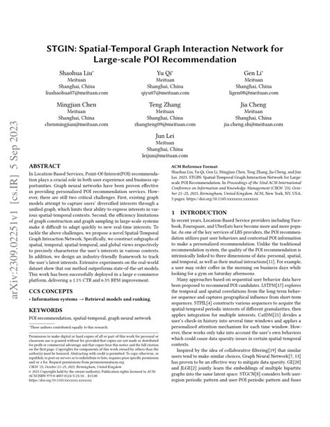 Pdf Stgin Spatial Temporal Graph Interaction Network For Large Scale