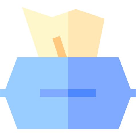 Tissue Basic Straight Flat Icon