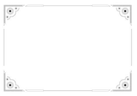Premium Vector Bw Boarder Design