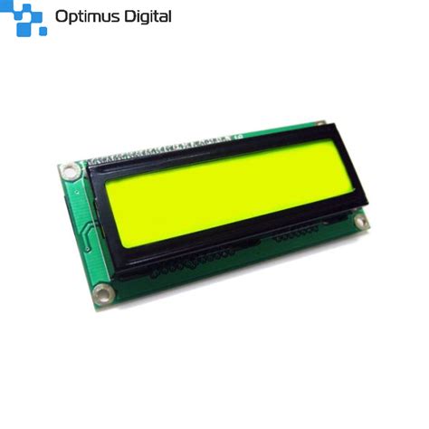 1602 Lcd With I2c Interface And Yellow Green Backlight