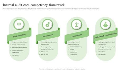 Audit Competency Framework PowerPoint Presentation And Slides PPT