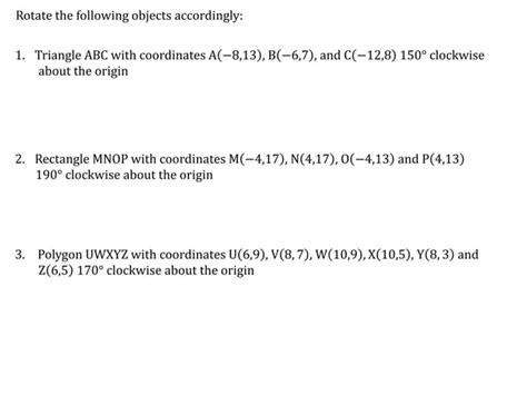 Geometric Transformation Rotation Pptx 3 D Graphics Computer Software And Applications