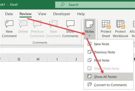 Notes In Excel How To Create View Edit Delete And Add A Picture