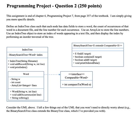 Solved Programming Project Question 2 250 Points This