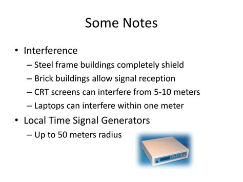 Ppt Ultra Low Power Time Synchronization Using Passive Radio
