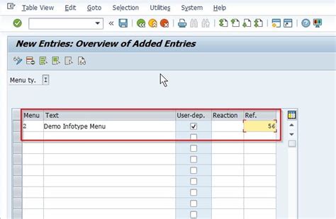 How To Define Infotype Menus In Sap Hr