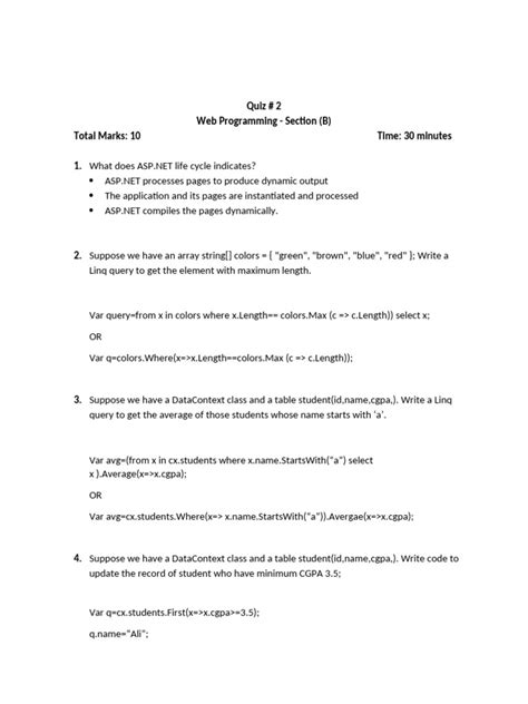 8 Q2 Solution Pdf