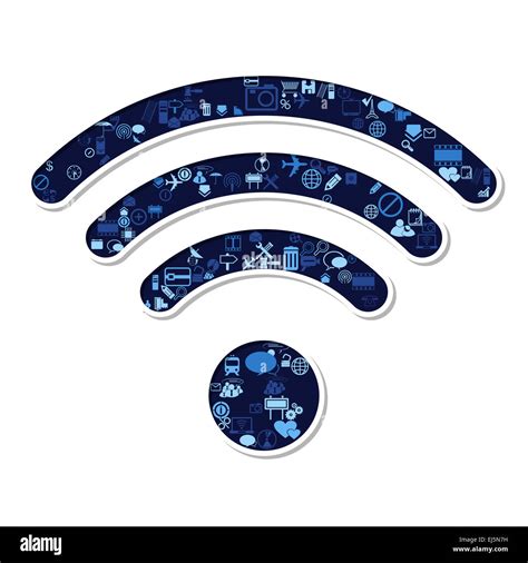Wi Fi Symbol Stock Photo Alamy