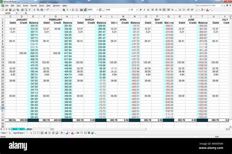 Excel Debit Credit Running Balance Polkgurus