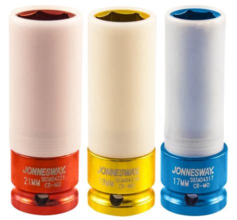 В наличии ударные торцевые головки 1/2"DR Jonnesway серии S03AD для ...