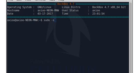 syntax umum pada linux terminal secure instrument