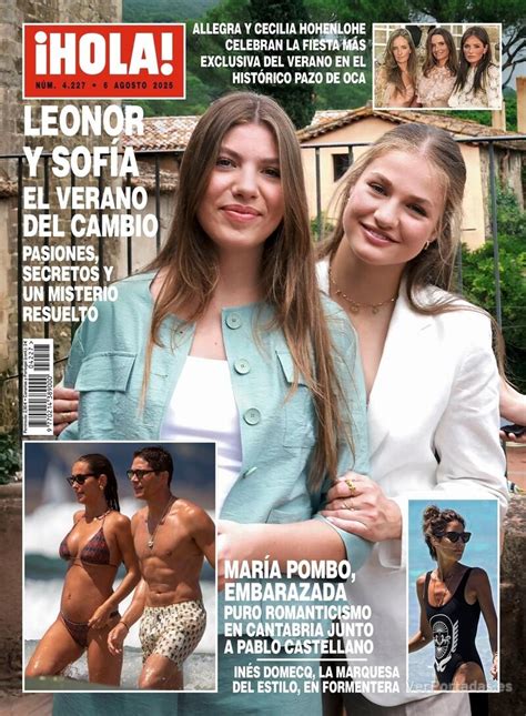 Revista Hola Kiosko Periódicos Portadas De Los Periódicos E