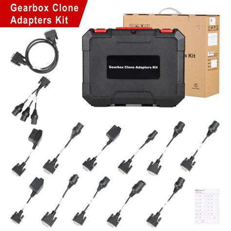launch x431 ecu programmer gearbox connectors package