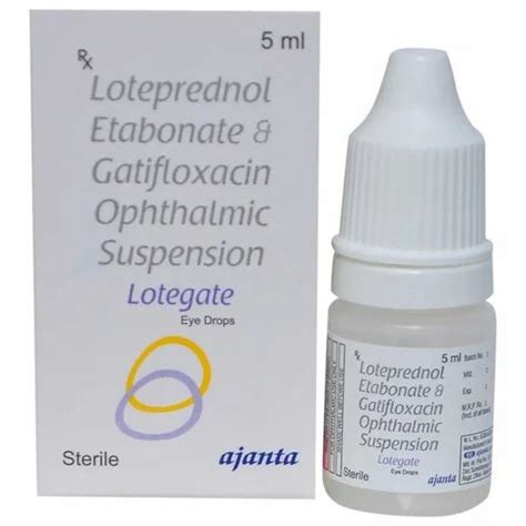 Lotegate Eye Drop Gatifloxacin Loteprednol Zylet At ₹ 333 Piece Nagpur Id 2855414419330