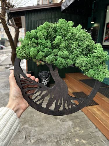 Картина з моху картина Дерево життя Id 2087461056 цена 650