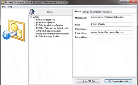 10 Tools To Recover A Lost Or Forgotten Outlook Pst Password