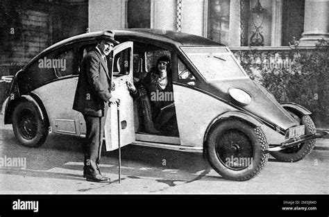 A Famous Airship Builder As Motor Car Designer Sir Dennistoun Burney