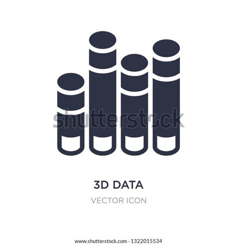 3d Data Analytics Bars Graphic Icon Stock Vector Royalty Free