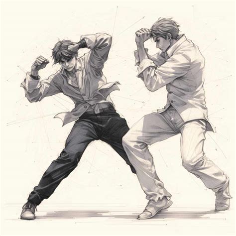 70 Anime Fighting Poses How To Strike A Pose Like Your Favorite