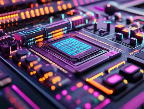 A Research Facility Focused On Quantum Computing Is Shown In A Detailed Photograph Where