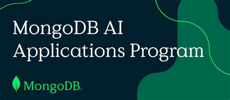 mongodb推出一站式企業gai應用開發工具方案 ithome
