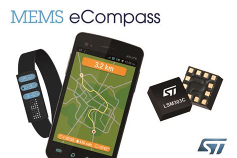 Ecompass And Accelerometers Packaged In 4 Sq Mm