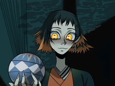 Susamaru Demon Slayer Screenshot Redraw By Plaga Mom On Deviantart