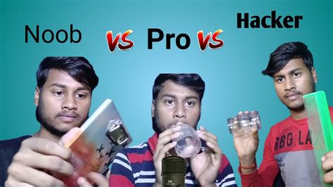 ASMR Noob VS Pro Vs Hacker YouTube
