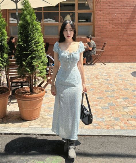 ☀썸머 바캉스 프릴 셔링 오프숄더 쉬폰 롱원피스 에이블리