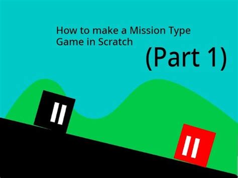 How to make a Mission Type Game in Scratch (Part 1) (Making The Platformer Script) - YouTube