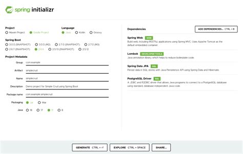 Simple CRUD Using Spring Boot Hibernate JPA And PostgreSQL