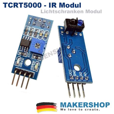 Tcrt5000 Reflektierende Ir Lichtschranke Optisch Sensor Modul Arduino