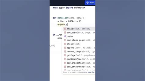 How To Merge Pdf Files Using Python Pypdf Shorts Youtube