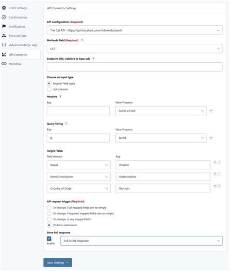 Gravity Forms Api Connector Connect Forms To External Apis